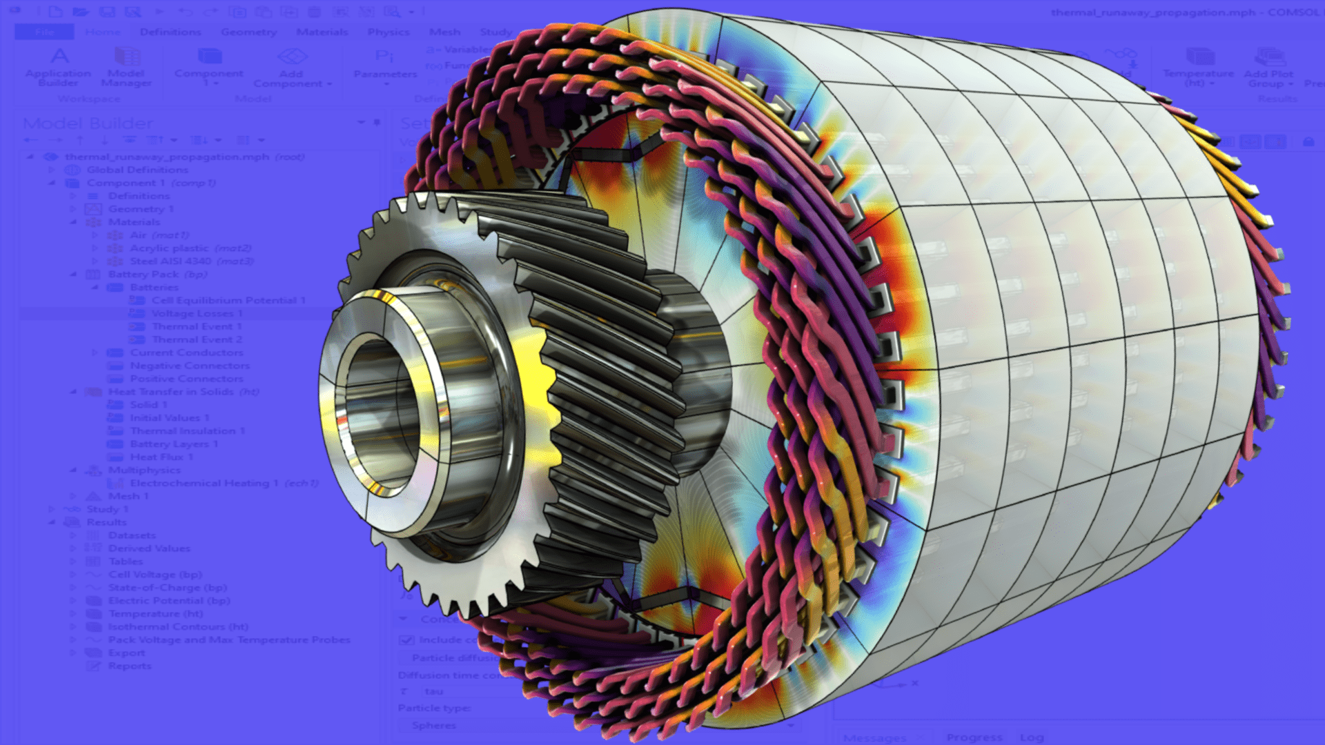 Vehicle Electrification with COMSOL 6.1 - SciEngineer