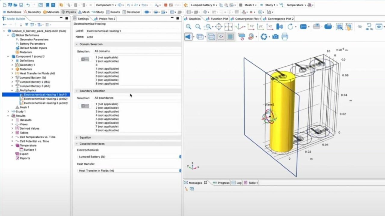 Battery Pack Design in COMSOL Multiphysics - SciEngineer
