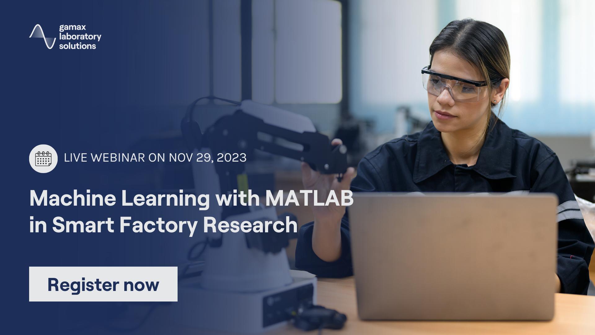 Machine Learning with MATLAB in Smart Factory Research - SciEngineer