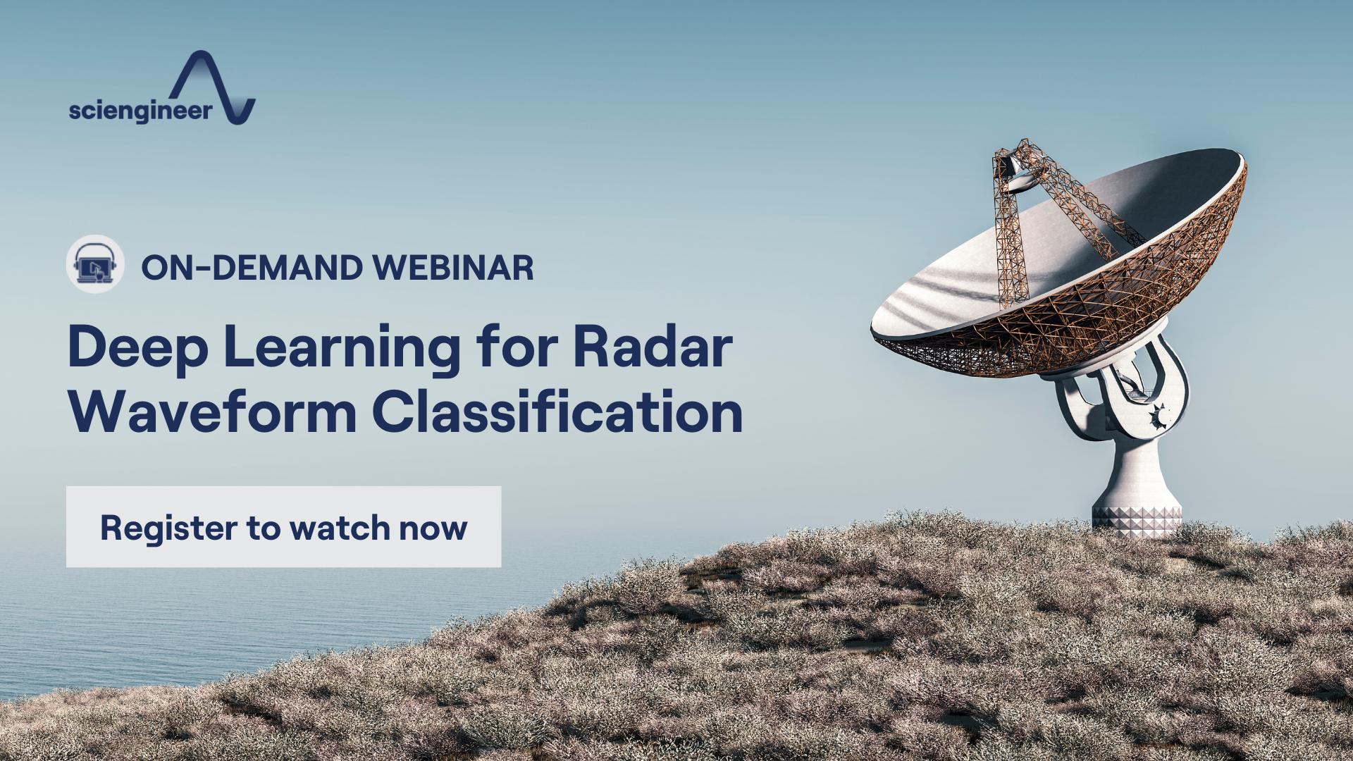 Deep Learning For Radar Waveform Classification Sciengineer